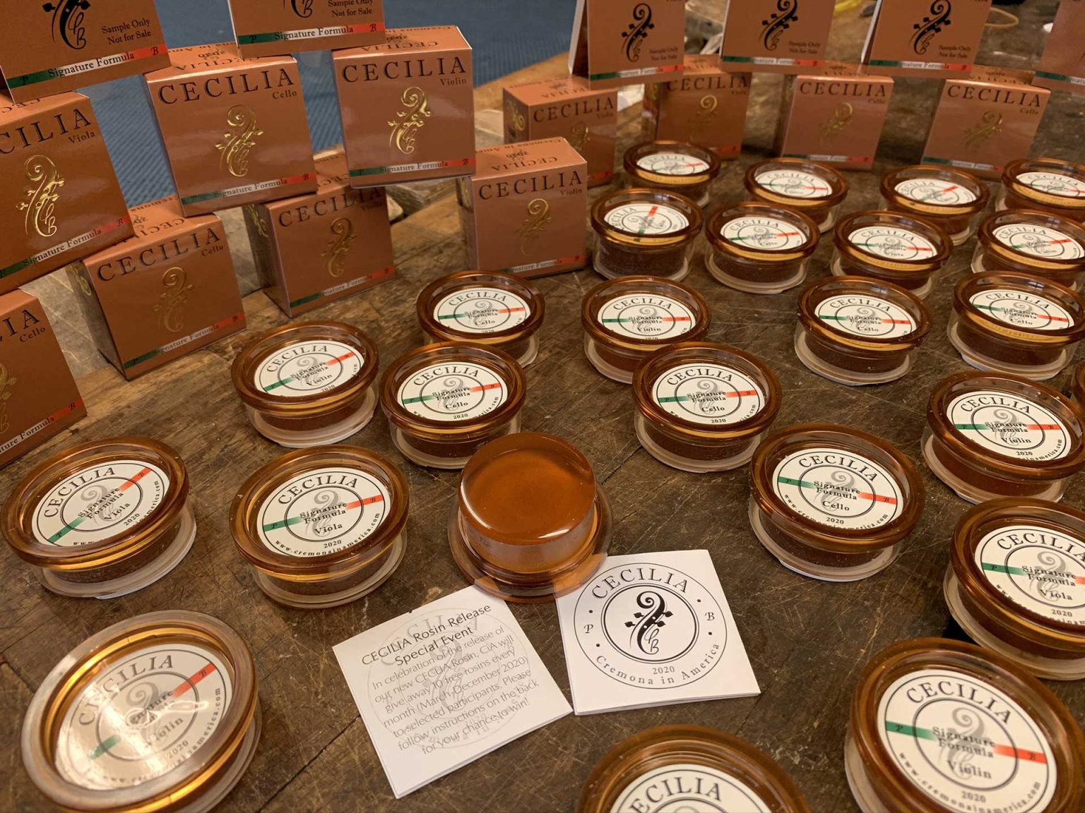 Cecilia Signature per Violino, Viola e Violoncello - Scaramuzza